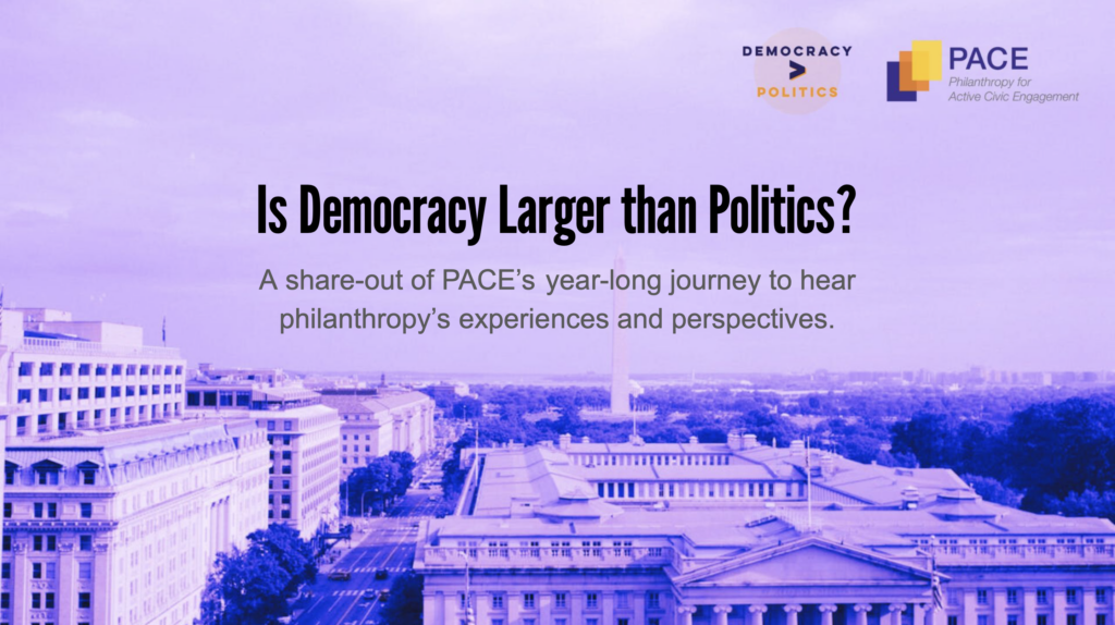 Democracy > Politics